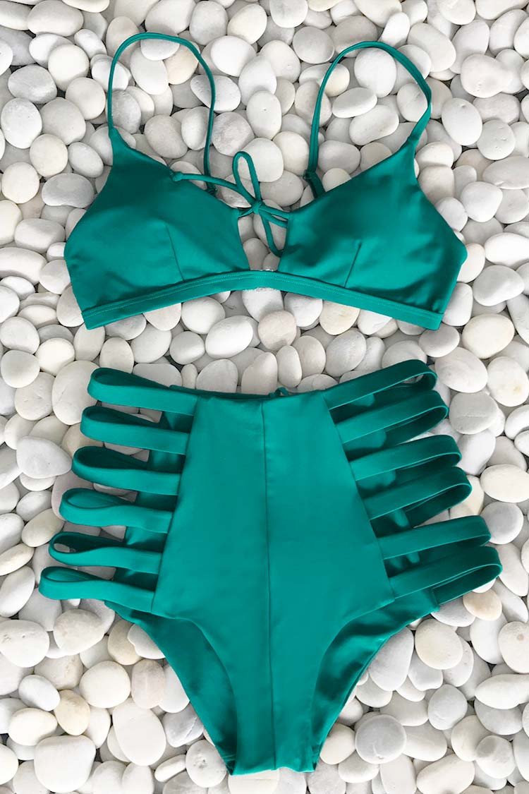 Come See Me Strappy Bikini Set