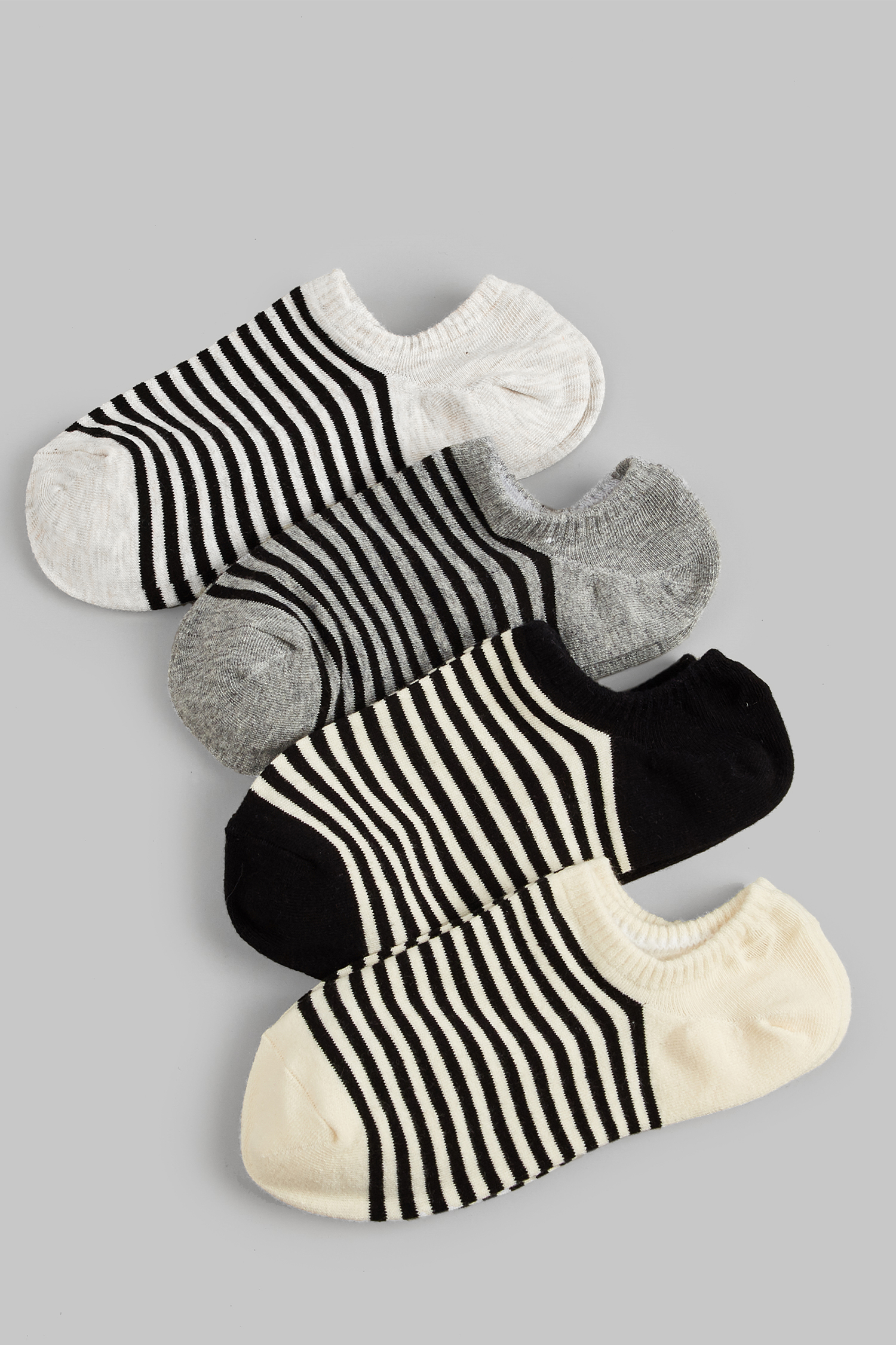 Striped Ankle Sock Set