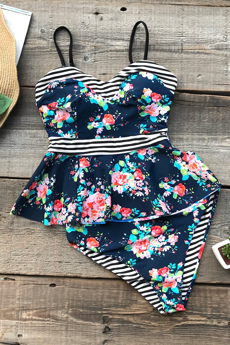 Garden Explorer Print Bikini Set