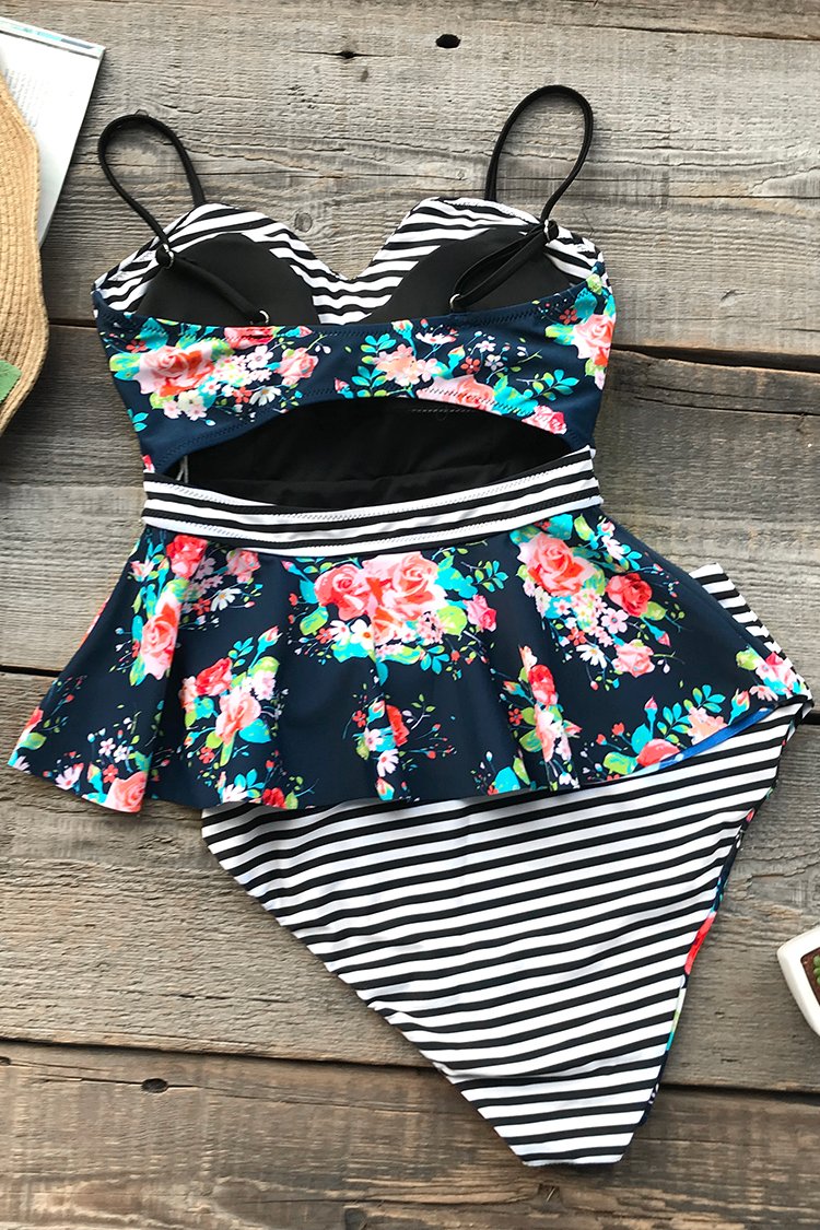 Garden Explorer Print Bikini Set