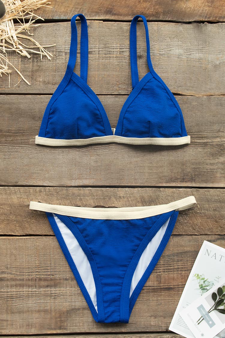 Sapphire Triangle Top Bikini