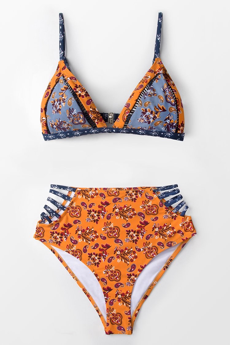 Prague Encounter Triangle Bikini Top