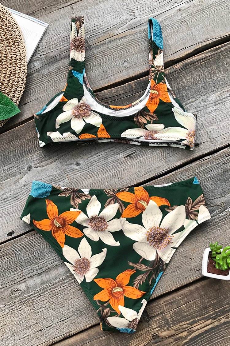 Burst Into Bloom Floral Bikini