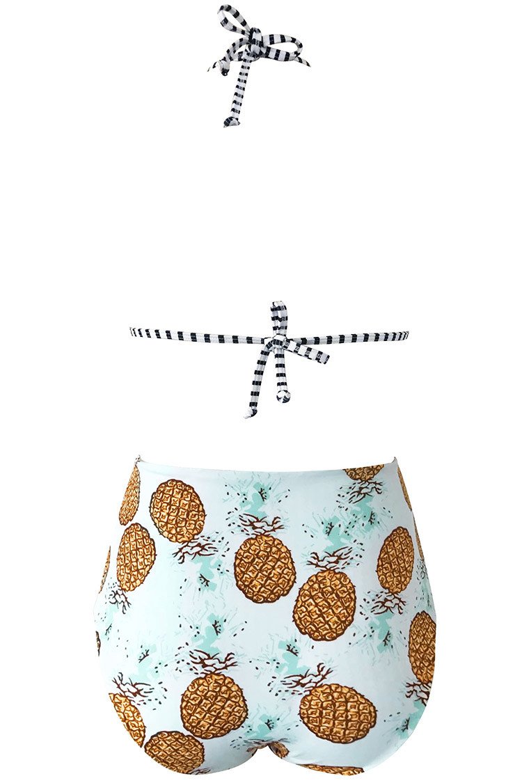 Call Me Pineapple Reversible Bikini Set