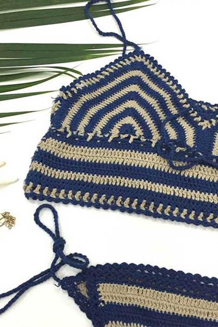 Ocean Wind Crochet Bikini