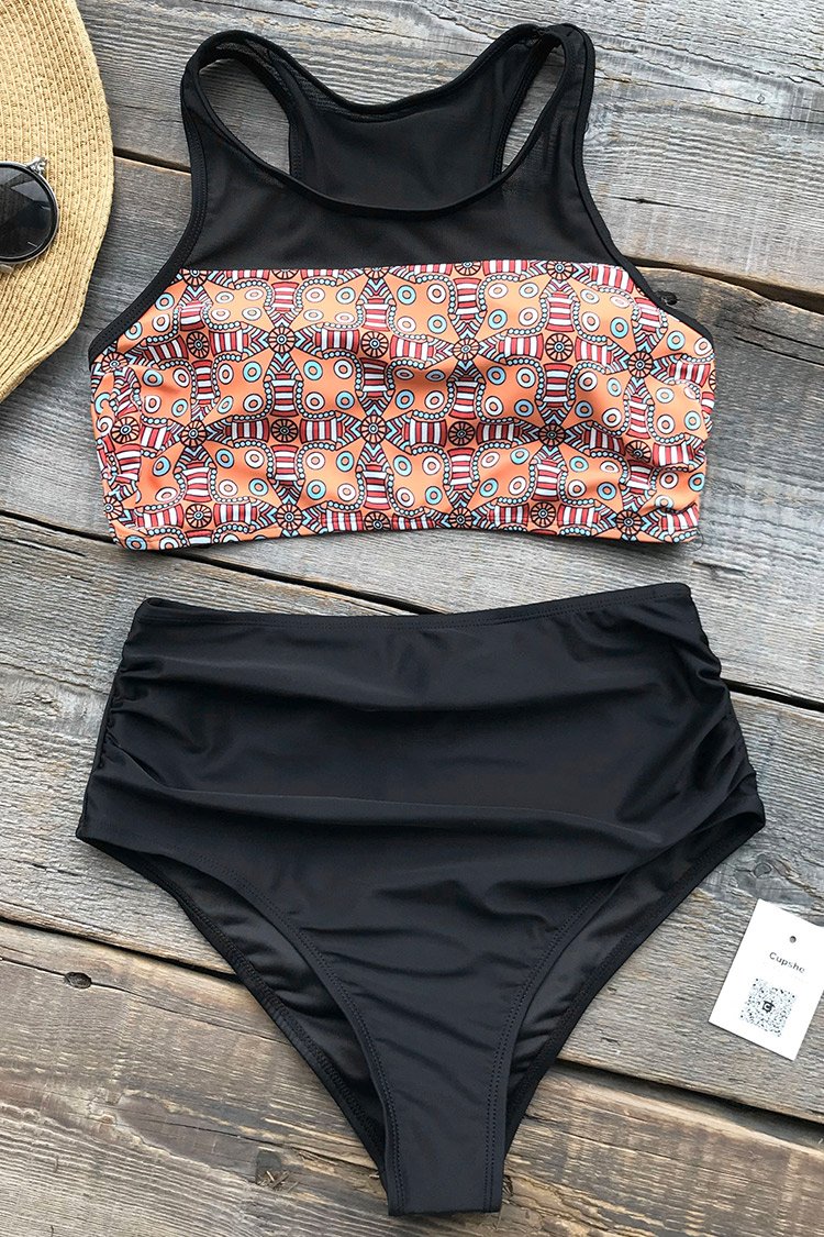 Best Wishes Mesh Bikini Set