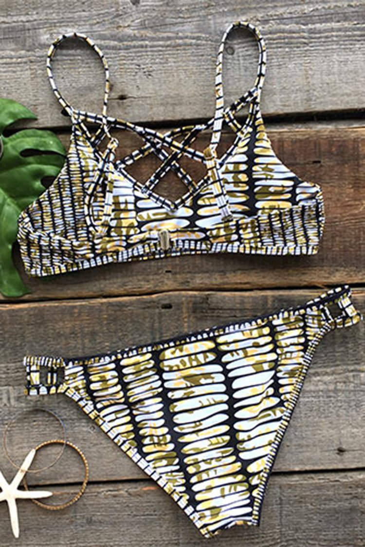 Make Your Point Printing Bikini Set