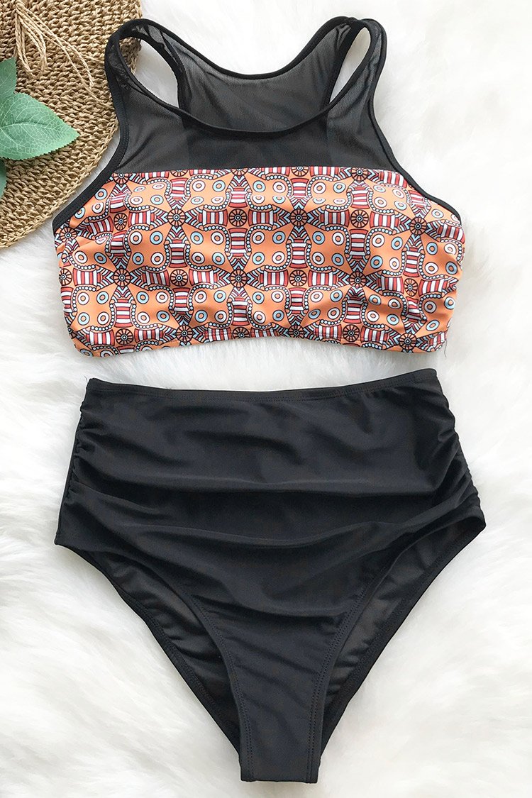 Best Wishes Mesh Bikini Set