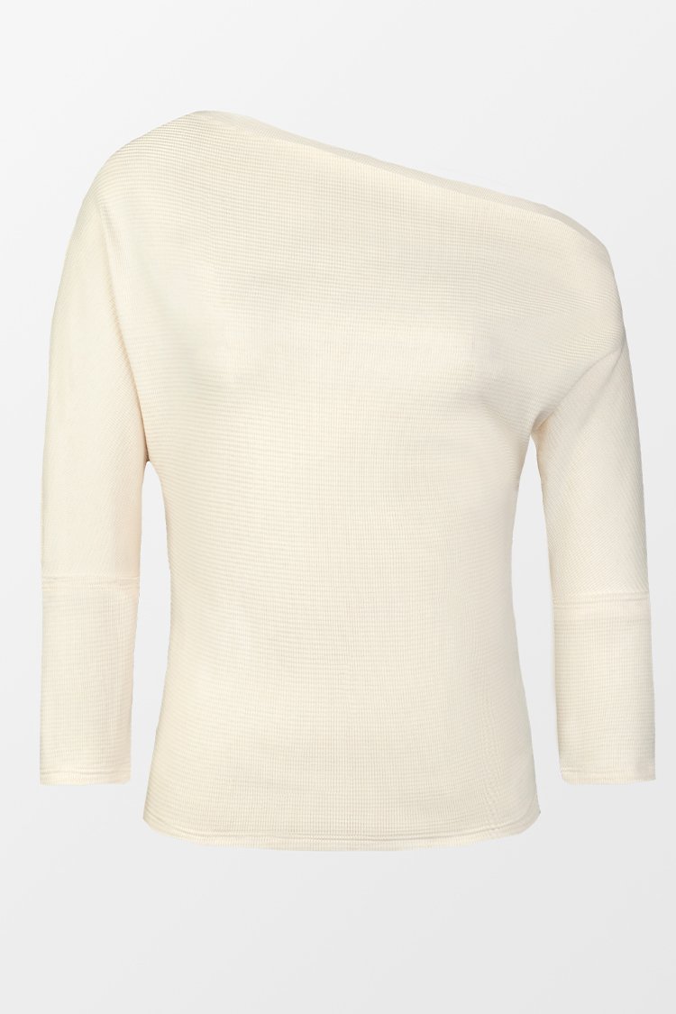 Lollie Waffle Pull Over Sweatshirt