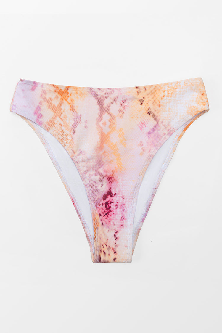 Viper Room Cheeky High Leg High Waist Bikini Bottom