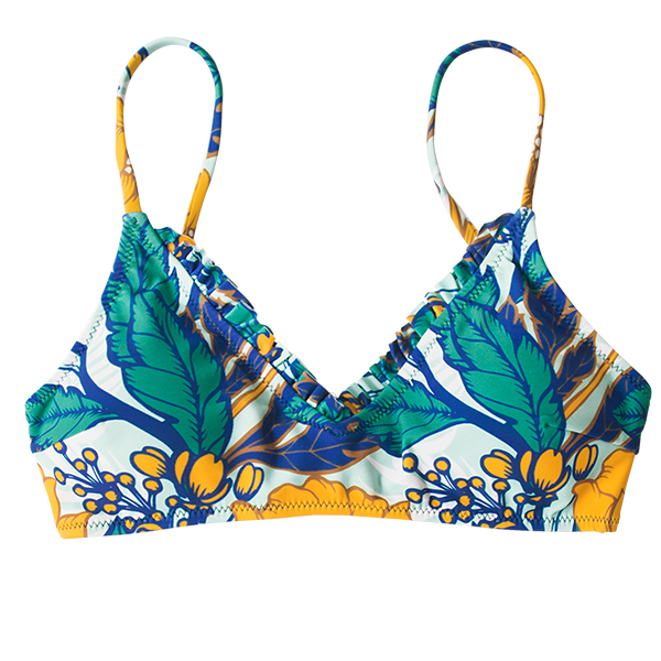 Sunday Morning Floral Bikini Top
