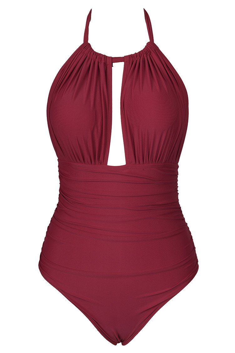 Keep Secrets Halter OneTummy Control piece Swimsuit