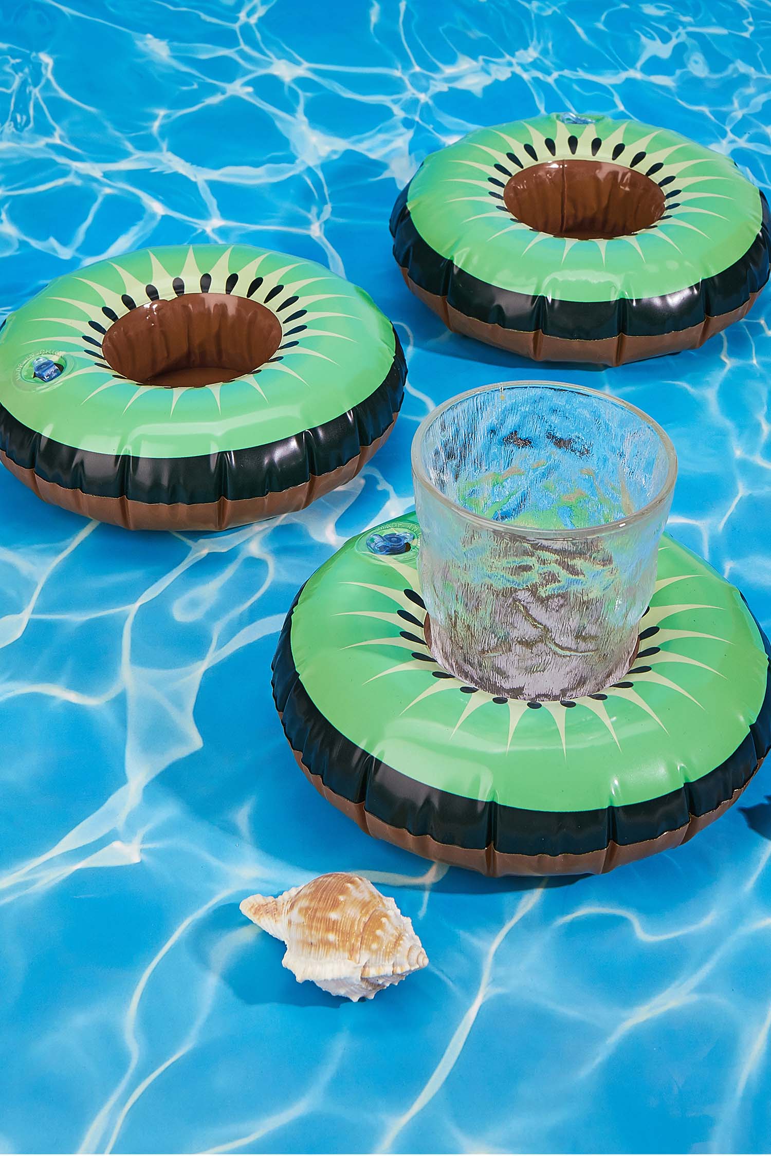 Blow-Up Floating Kiwi Coaster