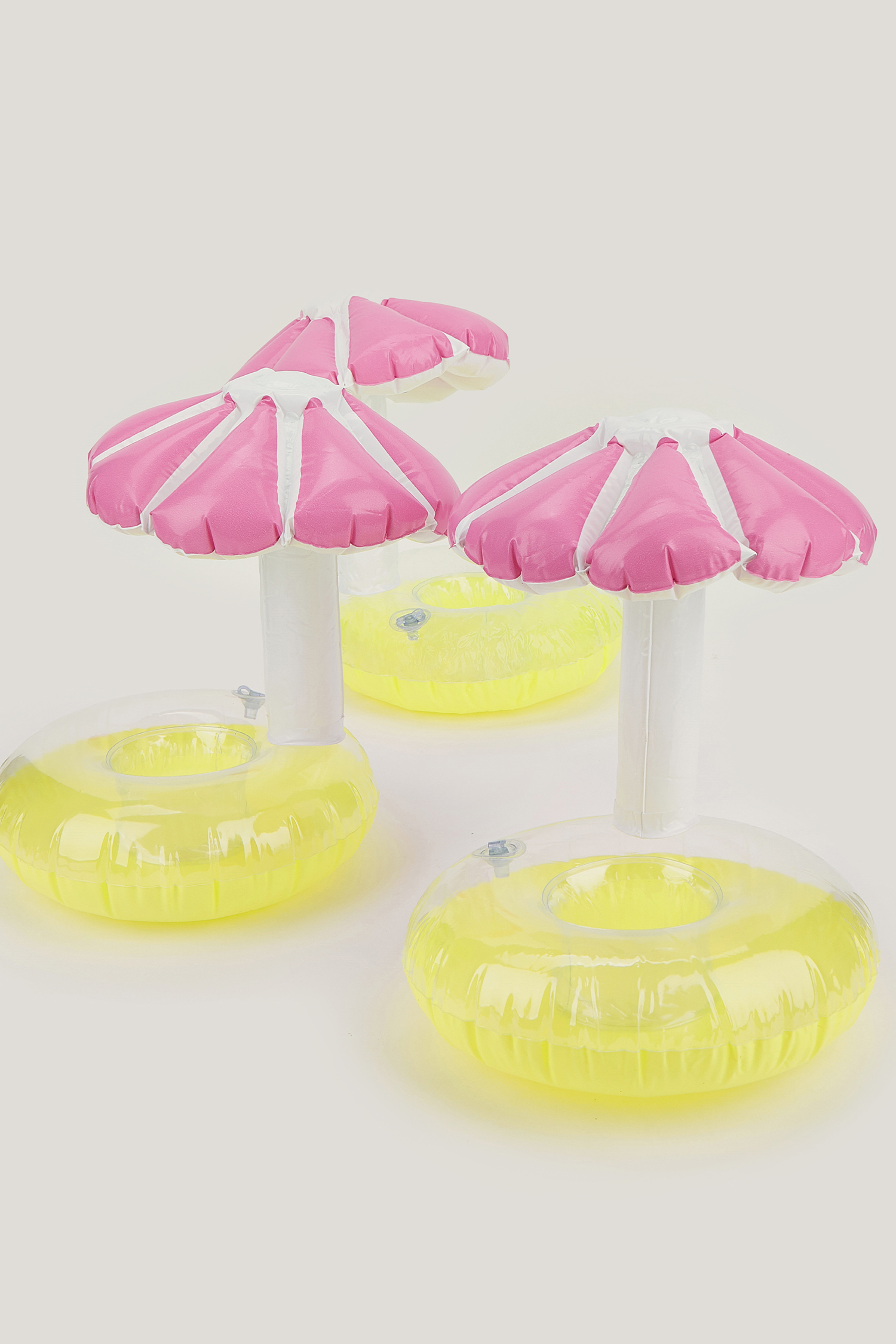 Floral Blow-Up Floating Coaster