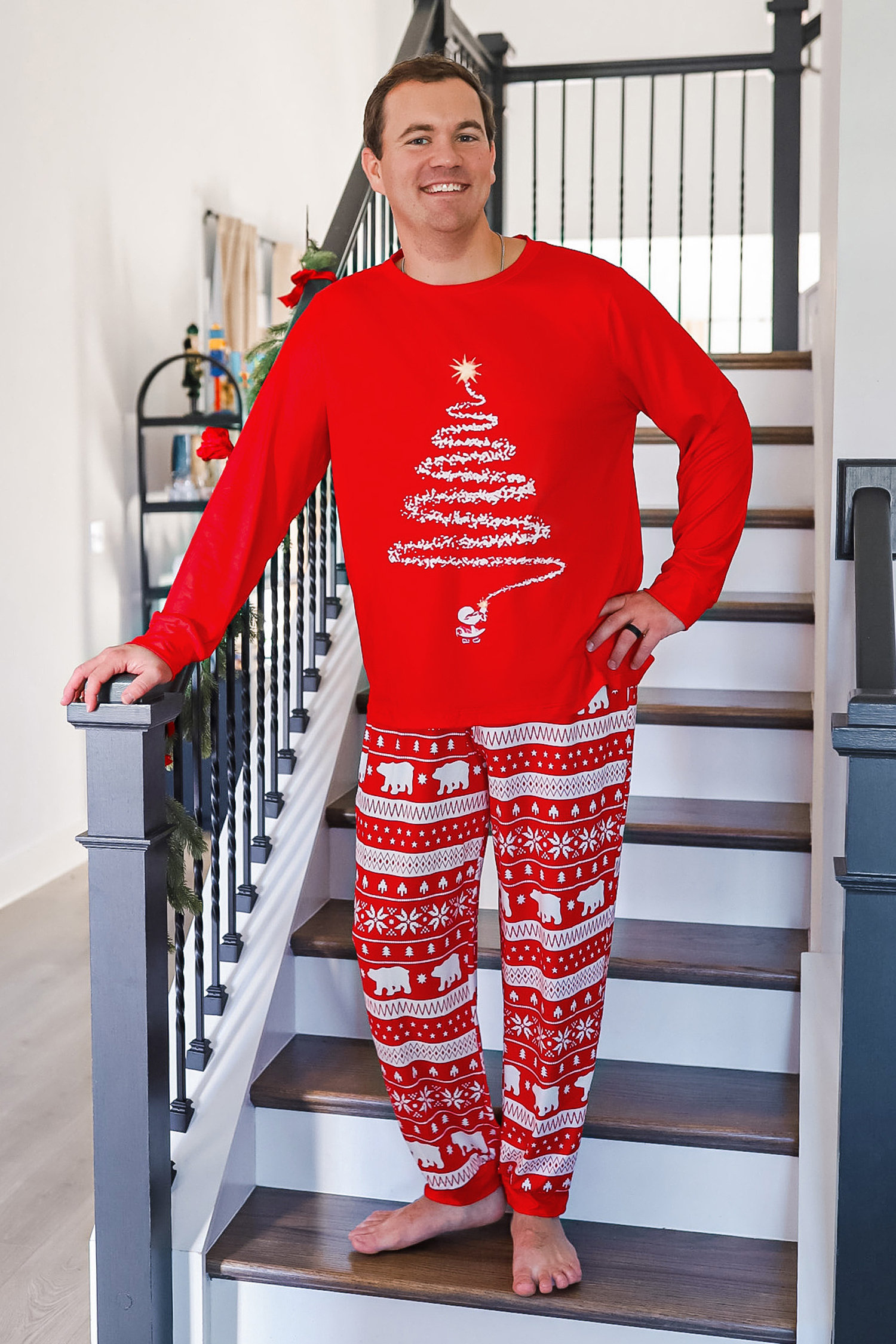 Men's Christmas Pajama Set