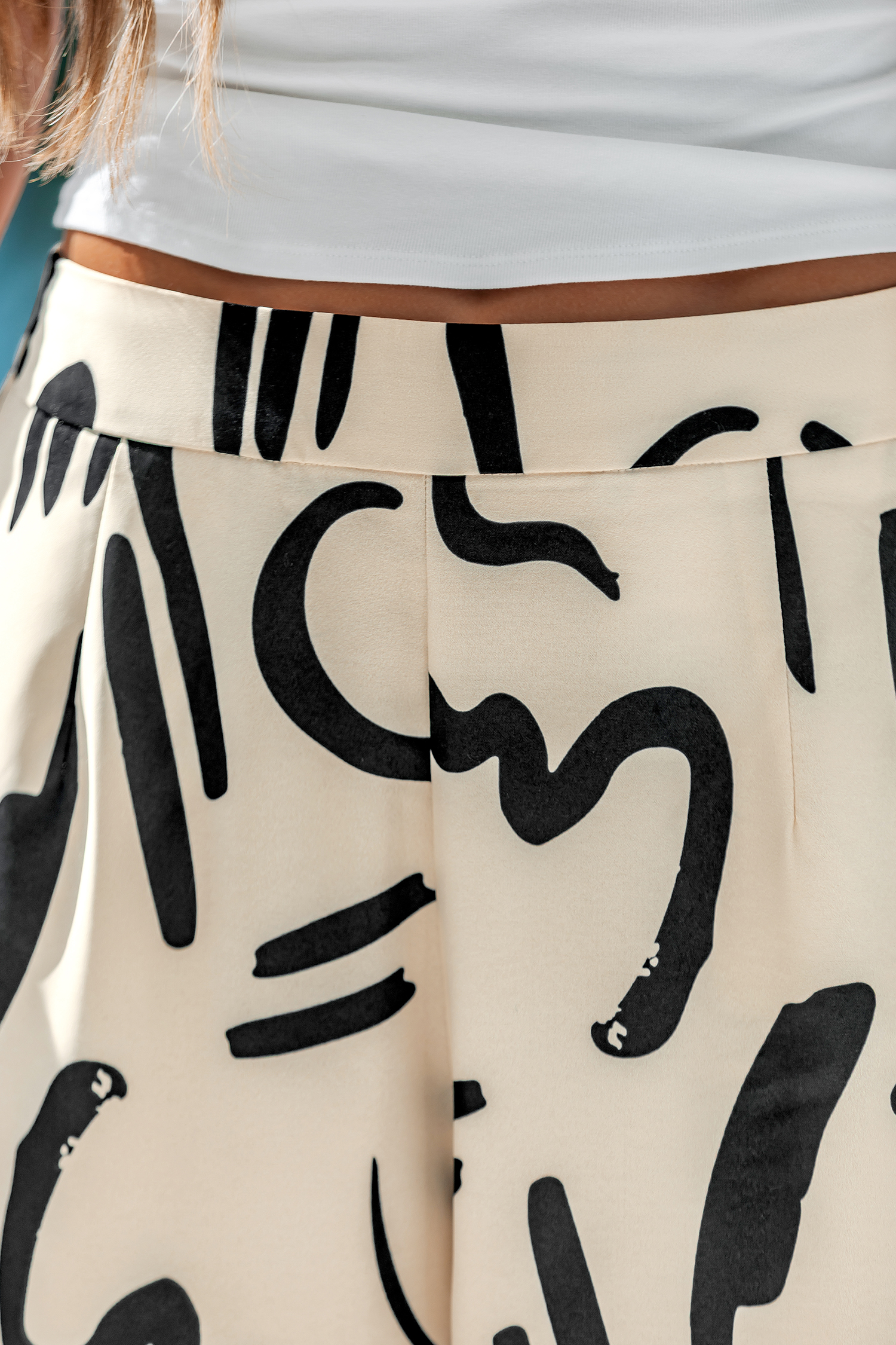 Pizzazz Abstract Pants